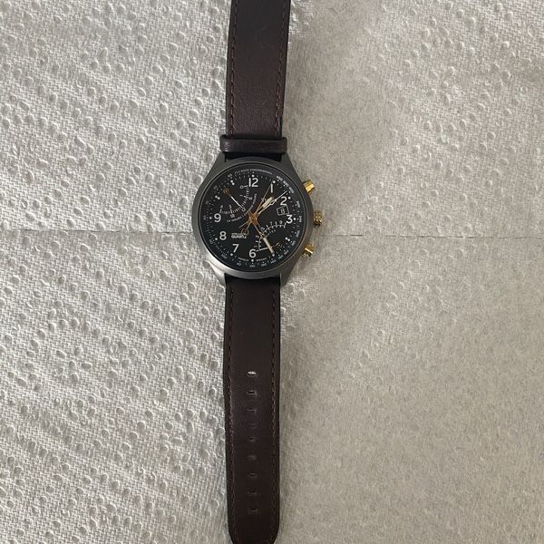 Timex Fly-Back Chronograph-New Battery-Fully Functional-43mm ...
