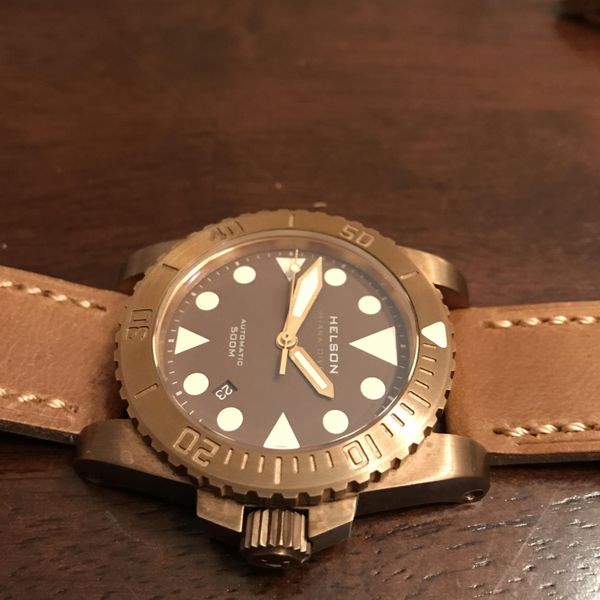 FS: Helson Bronze Sharkdiver 42mm | WatchCharts Marketplace