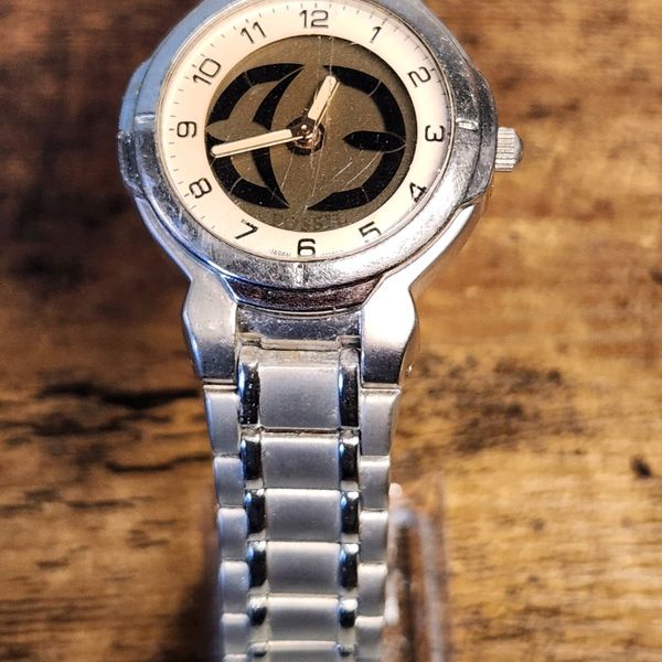 Rare Vintage FOSSIL Big Tic Year 2000 Quartz Animated Mens Watch New ...
