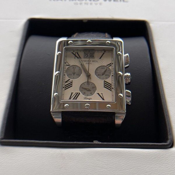 Raymond Weil Collection Tango Chronograph mens watch Limited Stainless ...