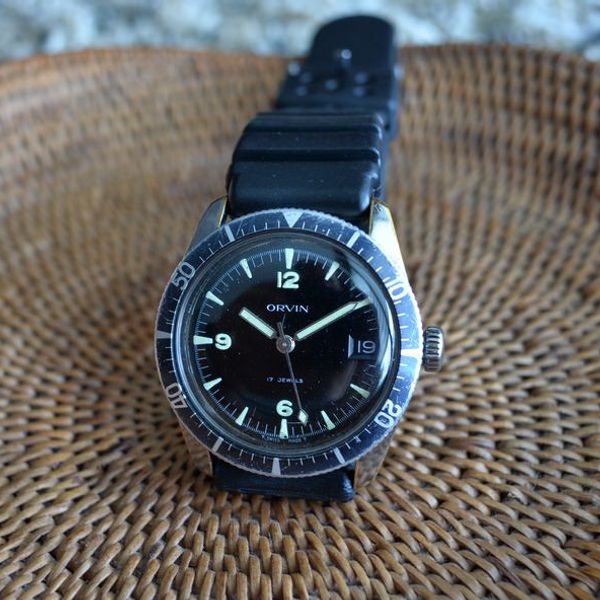 SOLD: Vintage Orvin Dive Style | WatchCharts