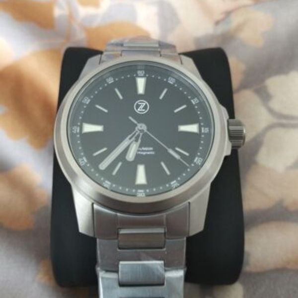 Zelos Aurora Musou Black 38mm Titanium Field watch RARE no.5 of 10 As ...