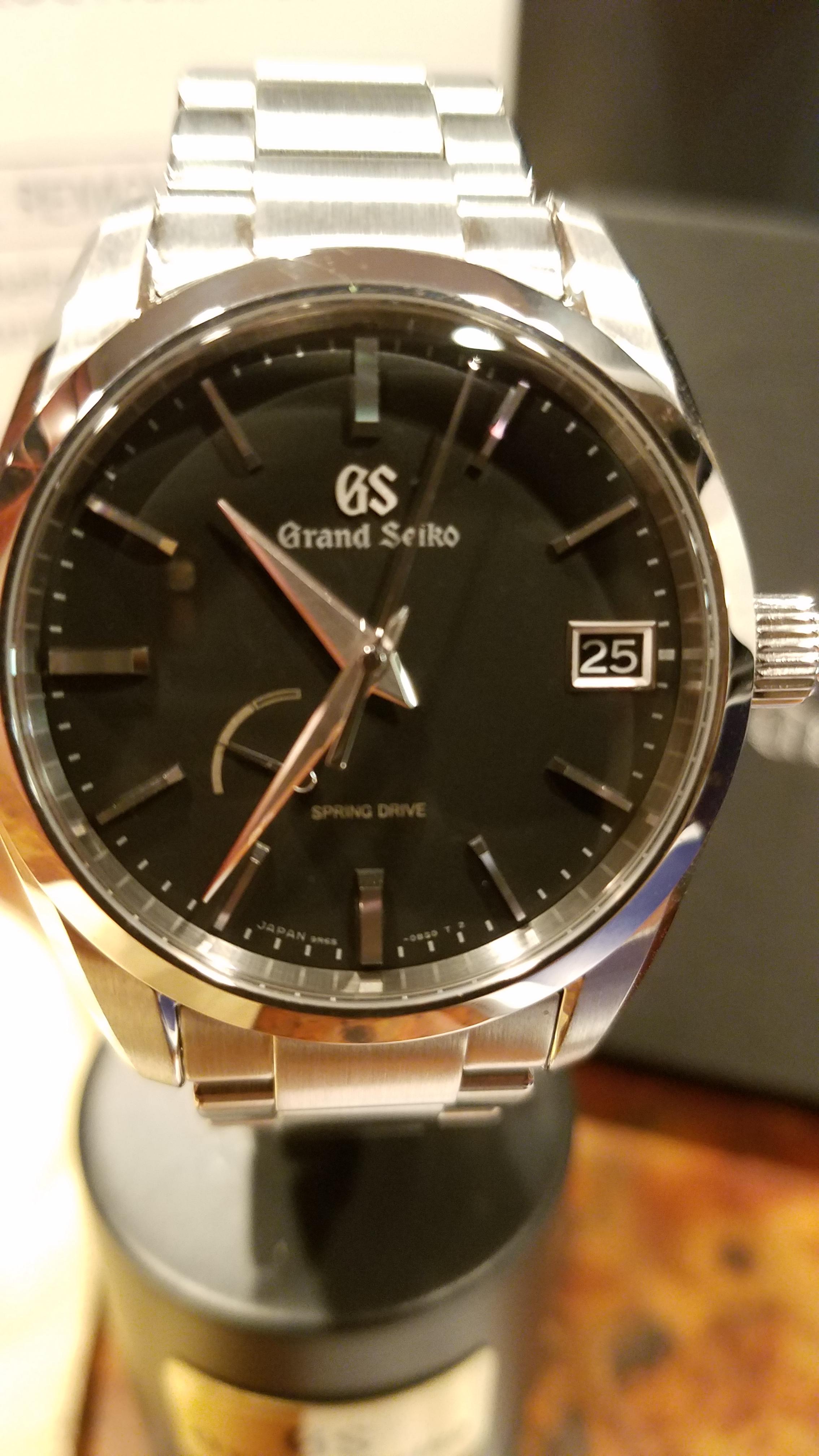 [WTS] Grand Seiko SBGA285 Spring Drive New/Unworn - $2750 | WatchCharts