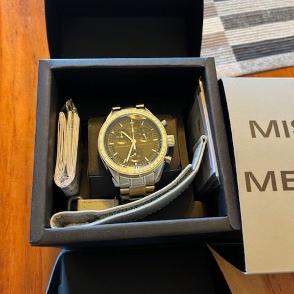 Omega Swatch MoonSwatch MISSION TO MERCURY Metal Mod "Eyes on the Stars ...