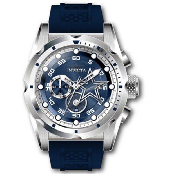 Invicta NFL Dallas Cowboys Chronograph Quartz Men's Watch 45515 ...