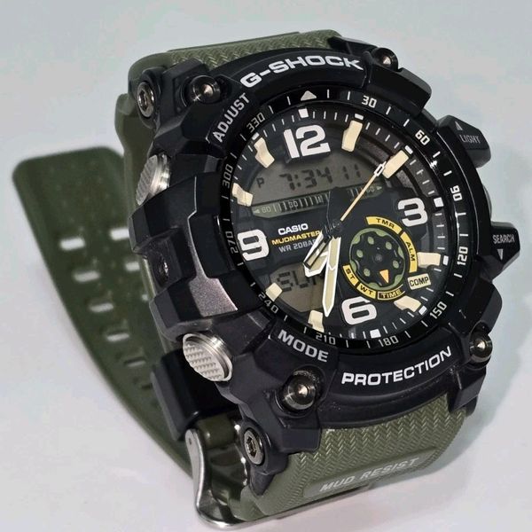 Casio G-Shock Mudmaster GG-1000-1A3 Twin Sensor Men's Watch - Green ...