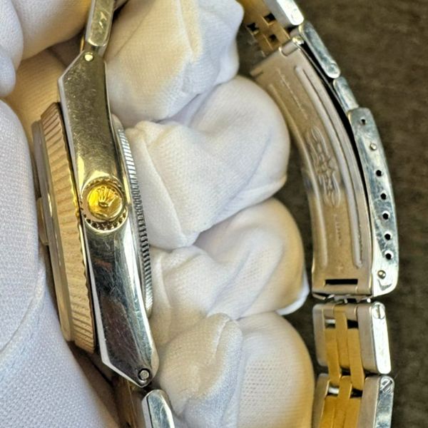 Rolex 1630 Oyster Perpetual Datejust Rare Bird Steel & 14k Automatic ...