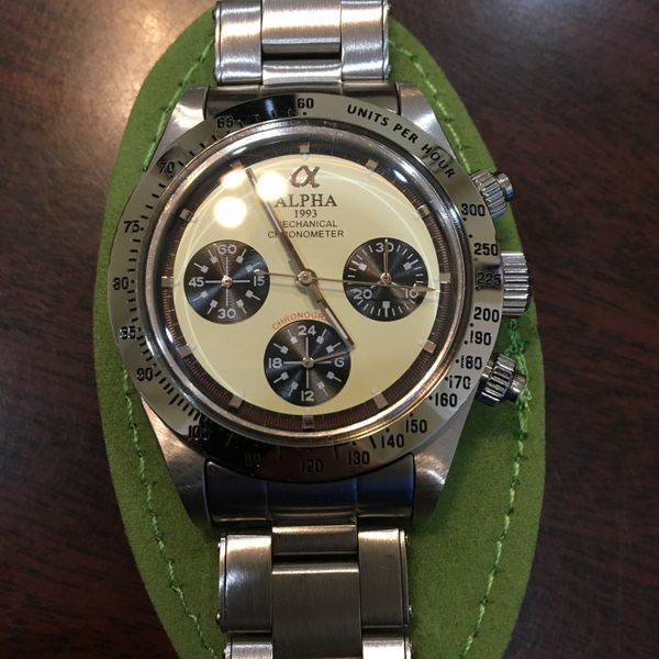 Alpha Paul Newman Daytona Homage | WatchCharts Marketplace
