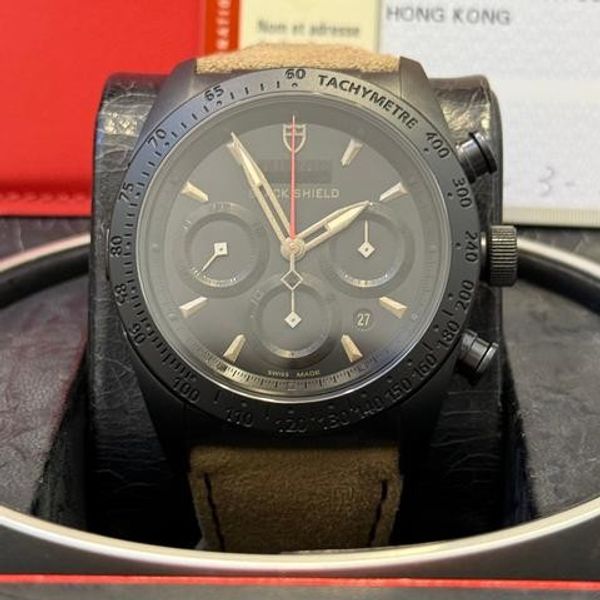 Tudor black shield fastrider full set | WatchCharts Marketplace