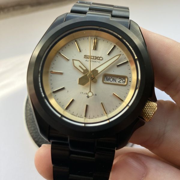 [WTS] Custom Watch Build, SKX007 Style Black Dress Watch | WatchCharts ...