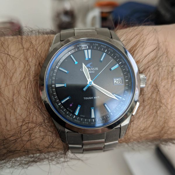 [WTS] Casio Oceanus S100-1AJF with box and papers! | WatchCharts ...