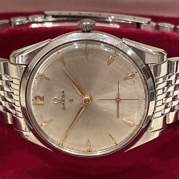 Near Mint Vintage Omega 2900.1 Oversize Manual-Winding Cal266 Jubilee ...