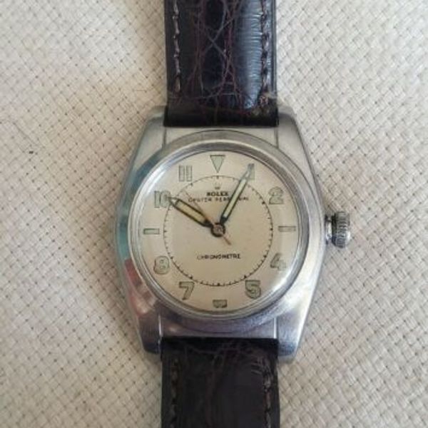 1940’s Rolex Oyster Perpetual Bubbleback Vintage Watch Ref.# 2940 ...
