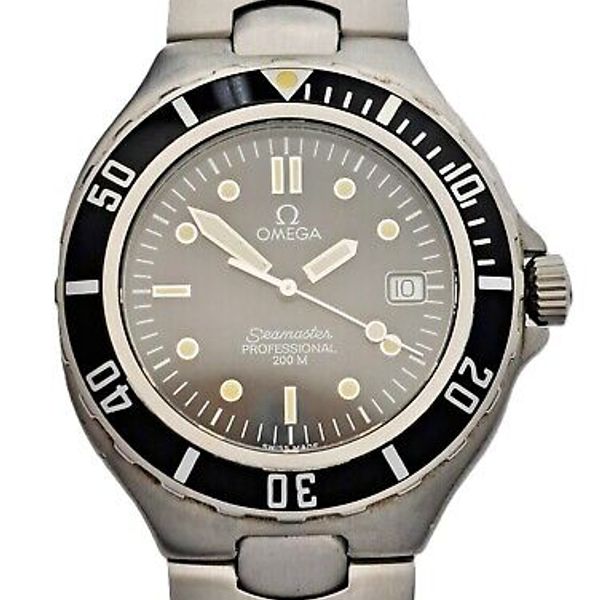 Extraordinary Omega Seamaster Professional Diver Mens Quickset Date ...