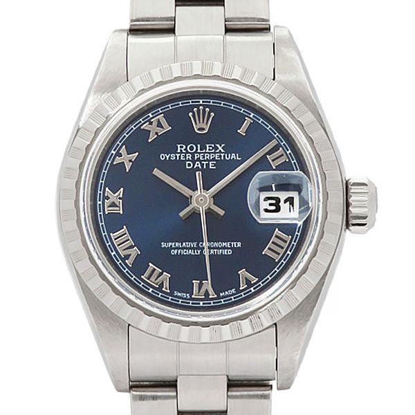 [ROLEX] [Engine Turned Bezel] [Blue Roman] [OH / Finished] Rolex ...