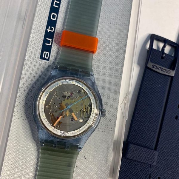 1991 Swatch Automatic Blue Matic SAN100 | WatchCharts Marketplace