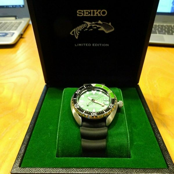Seiko Zimbe SRPD17K Thailand Limited Edition Mini Turtle Green- brand ...