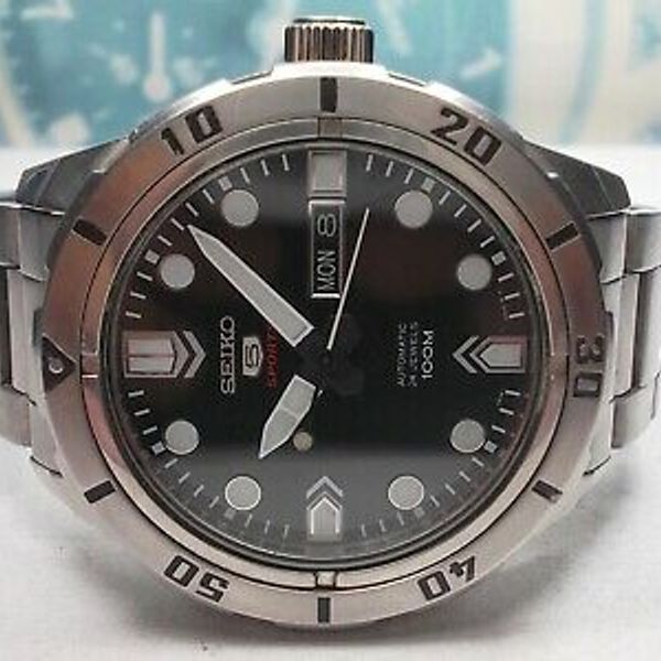 SEIKO 5 SPORTS DAY/DATE 24J AUTOMATIC MEN'S WATCH, 4R36-04J0 | WatchCharts