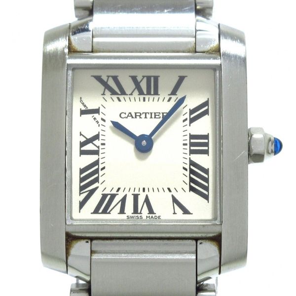 [Used] Cartier Tank Francaise SM Watch SS Ivory | WatchCharts Marketplace