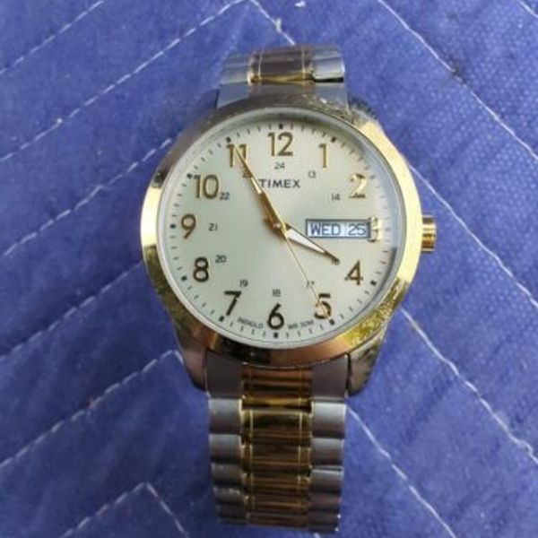 Timex Indiglo Watch WR 30M Day/Date Indicator Wristwatch - Needs ...