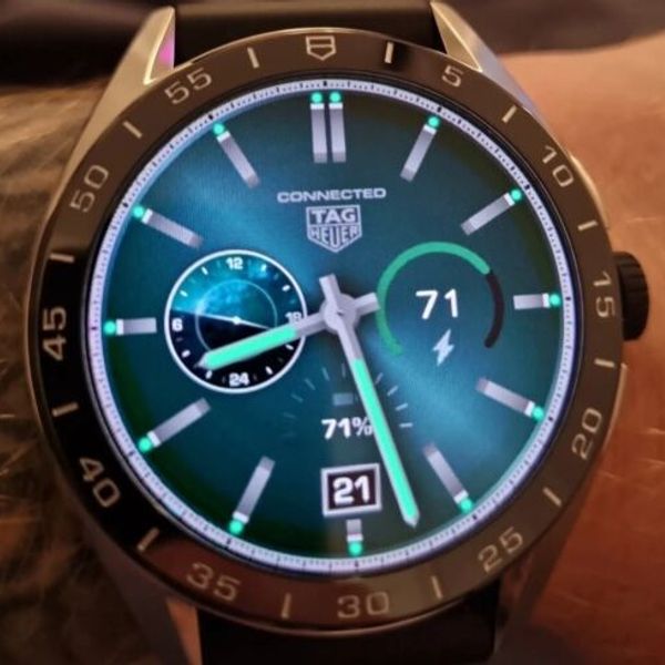 TAG Heuer Connected 45mm Calibre E4 Sports Smartwatch | WatchCharts ...