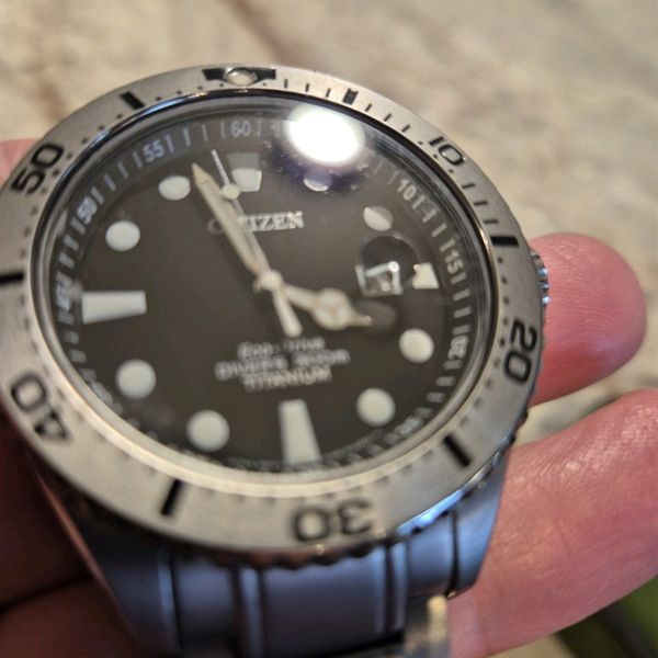 Citizen Eco Drive WR300 Royal Marine Commando Watch (defective-see ...