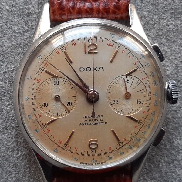 CRONOGRAFO DOXA ANNI 60 Movimento VALJOUX 22 | WatchCharts Marketplace