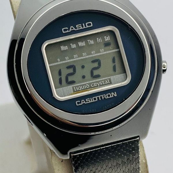 Vintage Casio Casiotron 01-501 Digital Men's Quartz Watch | WatchCharts ...
