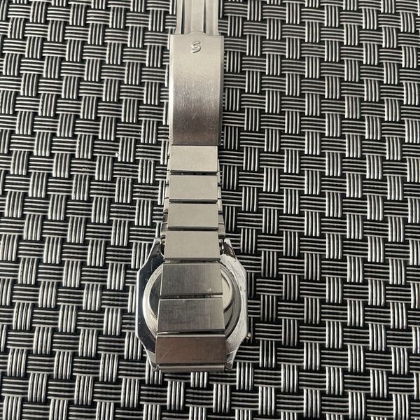 Vintage Timex LED Digital Watch 1970s Red Display Stainless Steel - Not ...