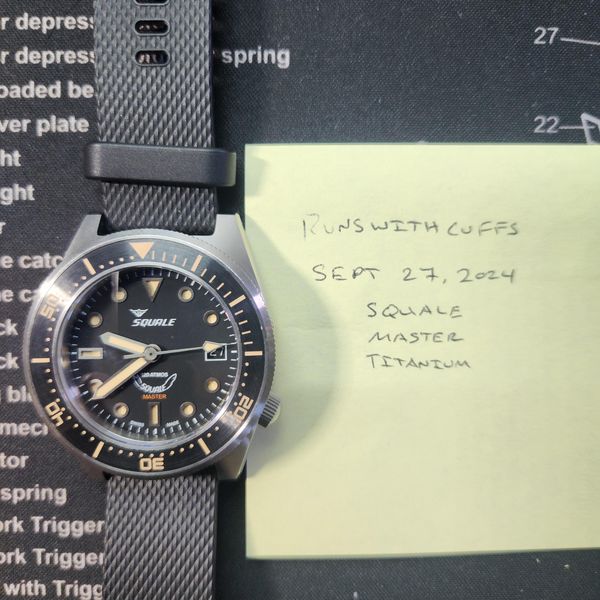 [WTS] Squale Master Titanium | WatchCharts Marketplace