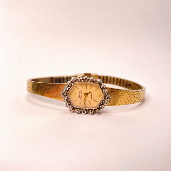 Vintage Gruen Precision Quartz Diamond Bezel Ladies Watch | WatchCharts ... Vintage Gruen Precision Quartz Diamond Bezel Ladies Watch | WatchCharts ...