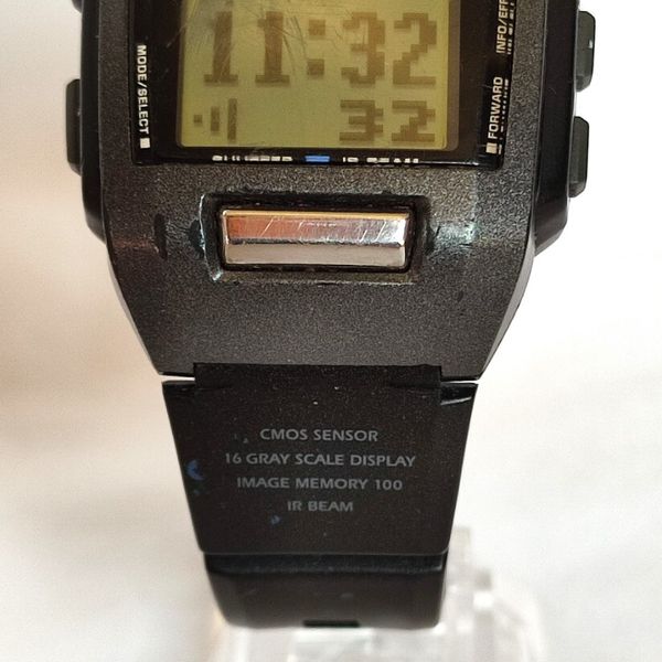 Vintage Casio LCD Display Watch-CMOS Camera-WQV-1-Running Well ...