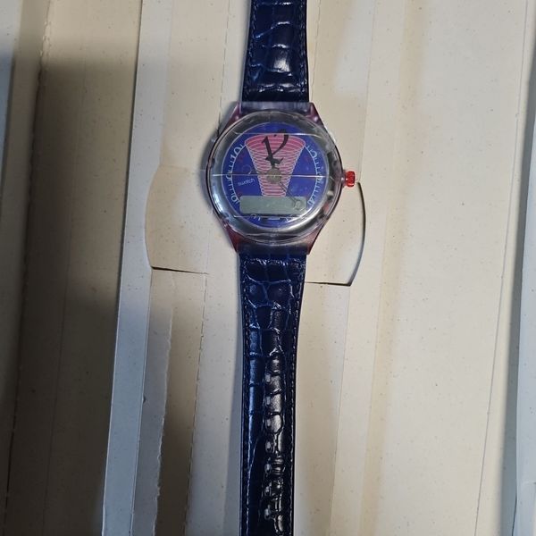 Montre SWATCH The Beep Watch With Pager. NOS (1997) | WatchCharts ...