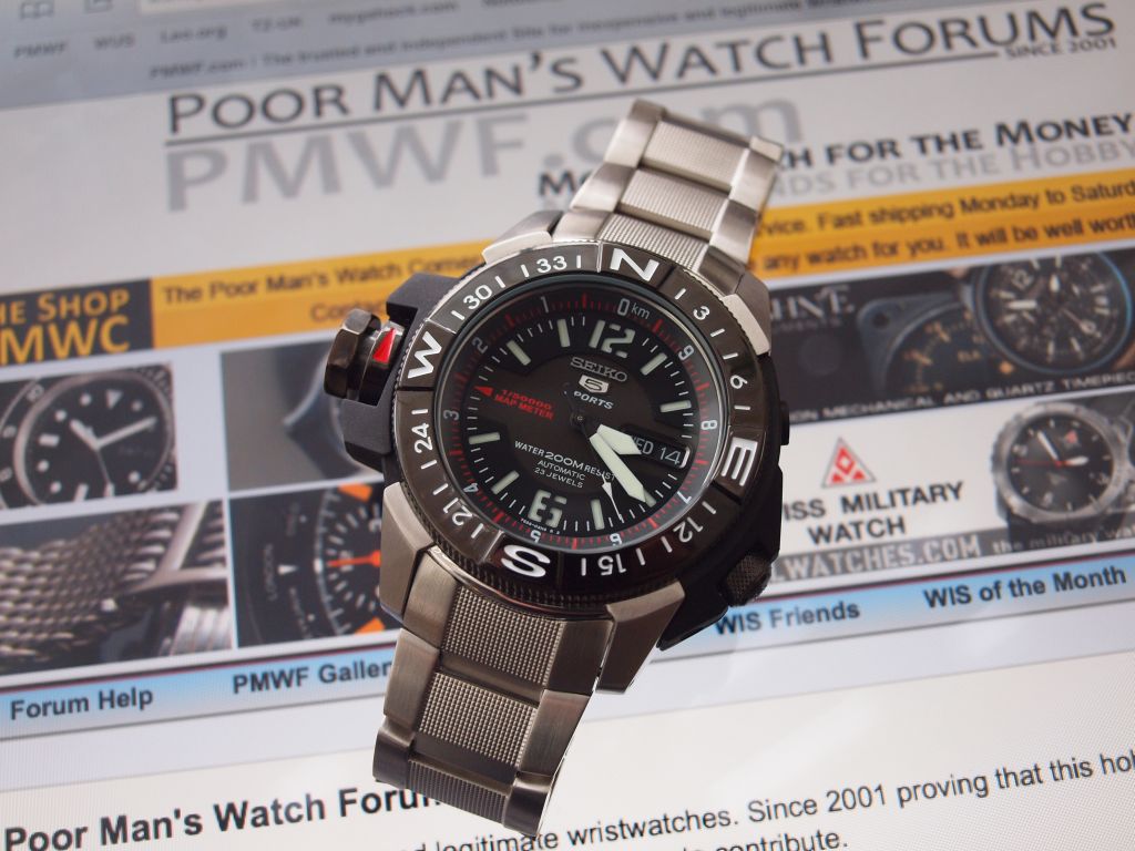 Seiko SKZ229 Map Meter | WatchCharts Marketplace