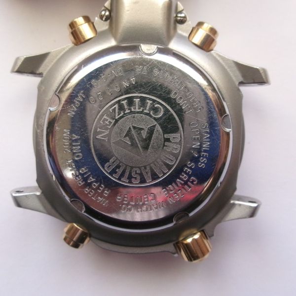 CITIZEN QUARTZ PROMASTER AQUALAND REF.5810 PROFONDIMETRO 200 MT RARO ...