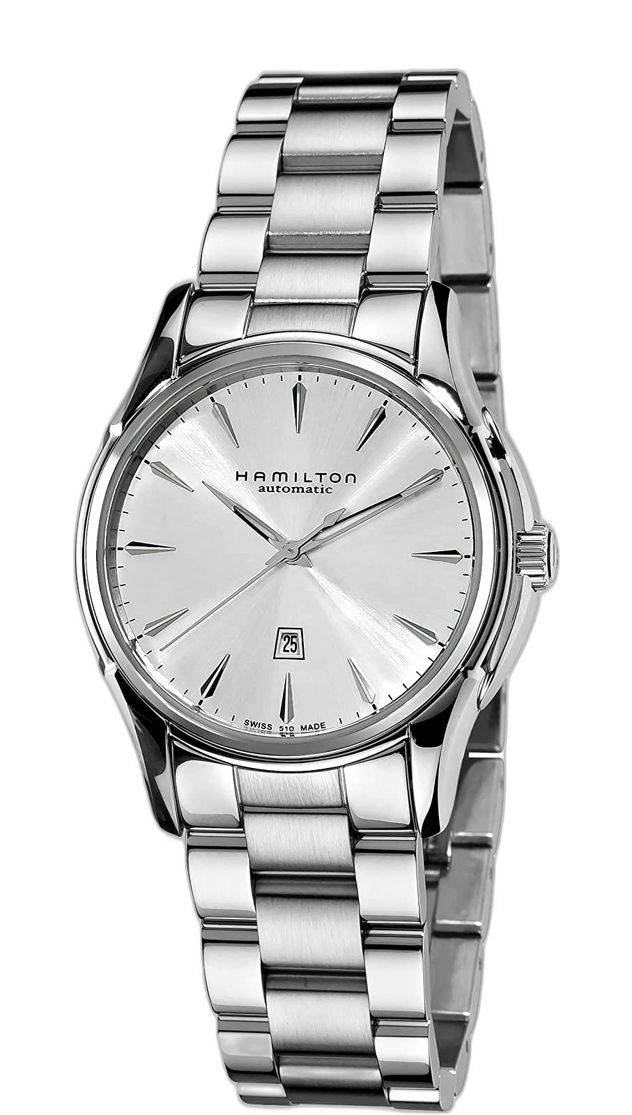 Hamilton Jazzmaster Viewmatic 34mm Silver Dial Bracelet H32315152 Price ...
