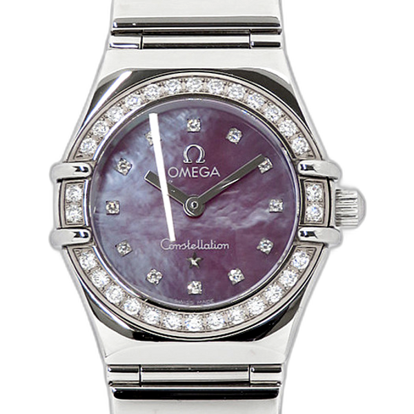[OMEGA] [Bezel Diamond] [Battery Replaced] Omega "Constellation Mini My ...