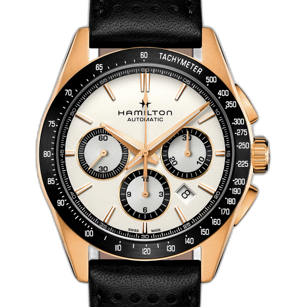 Hamilton Jazzmaster Performer Auto Chrono 42 Rose Gold H36626710 Price ...