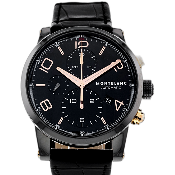 Montblanc TimeWalker Dual Carbon Chronograph Automatic 105805 Price as ...