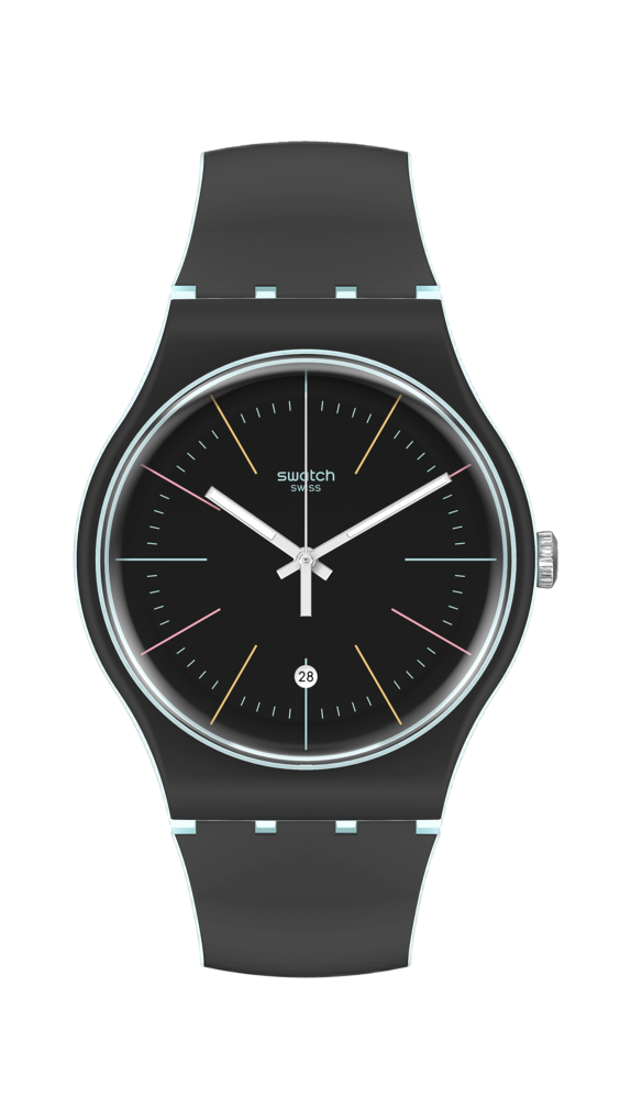 Swatch Black Layered SUOS402 Price as of May 2026 | WatchCharts