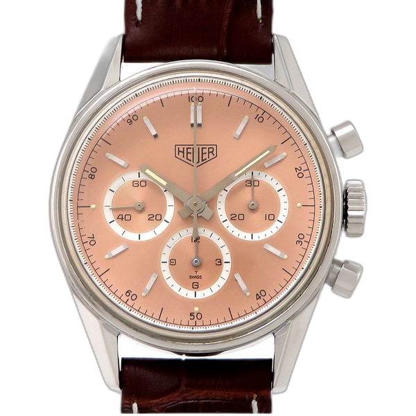 TAG Heuer Carrera 1964 Lemania Salmon CS3112 Price as of May 2026 ...