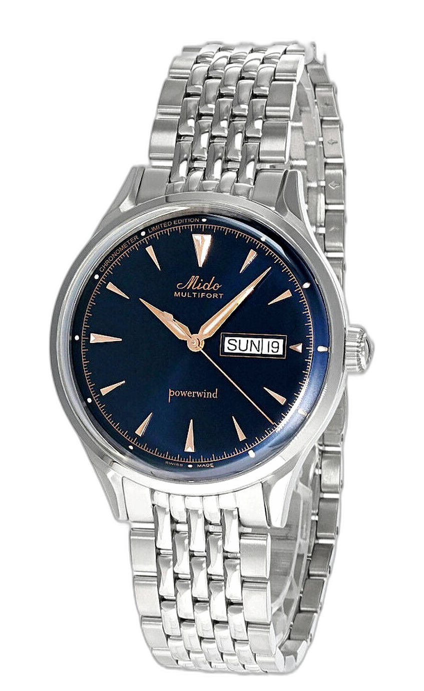 Mido Multifort Powerwind Stainless Steel M040.408.11.041.00 Price as of ...