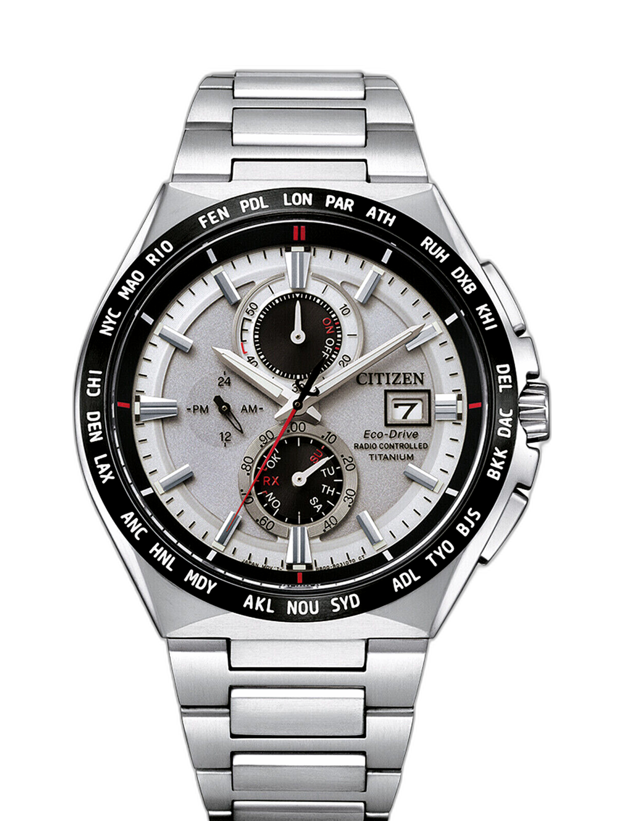 Citizen Eco-Drive Radio Controlled World Time A-T AT8234-85A Price as ...