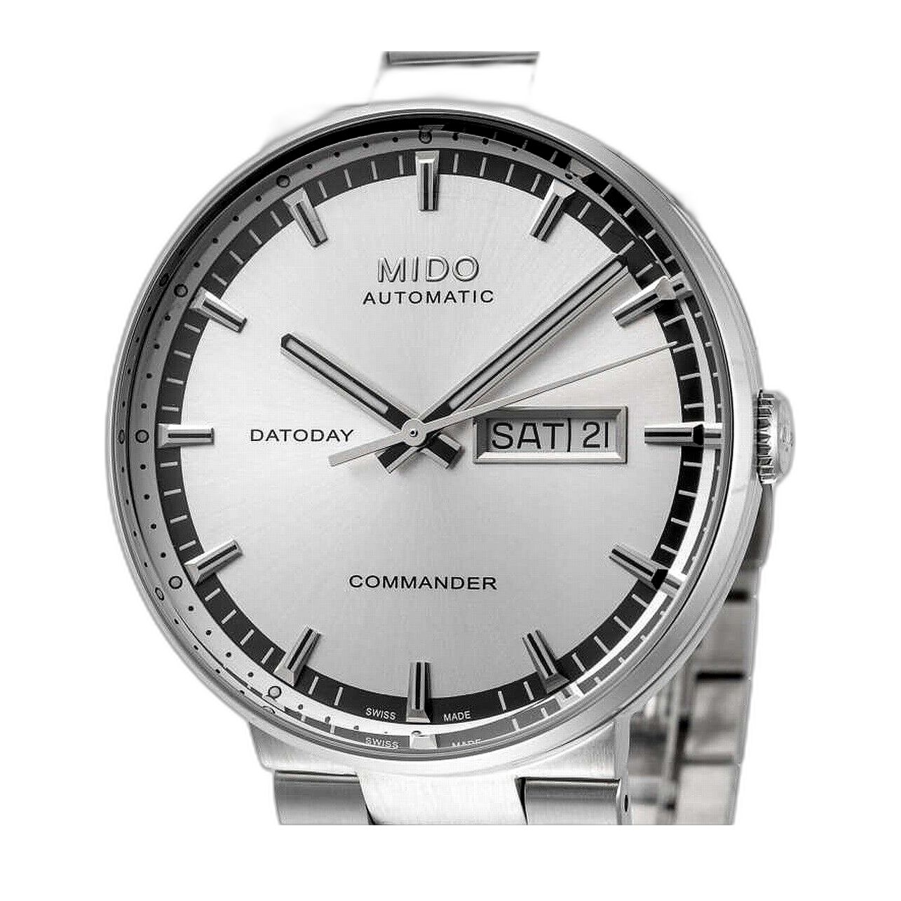 Mido Commander Datoday M014.430.11.031.80 Price as of January 2026 ...