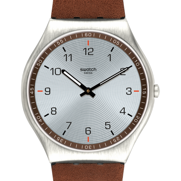 Swatch Skin Suit Brown SS07S108 Price as of June 2026 | WatchCharts