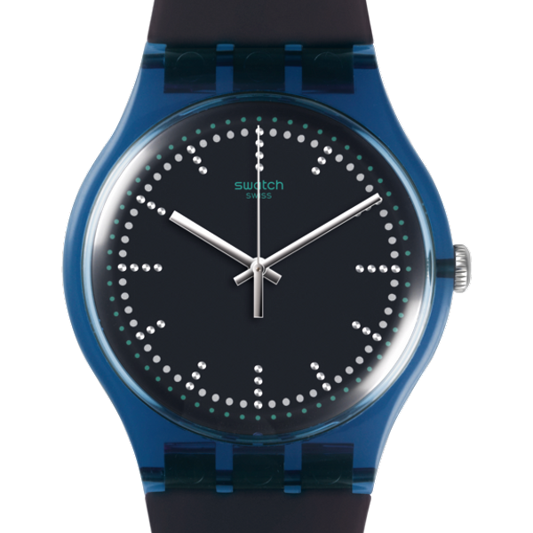 Swatch Blue Pillow SUON121 Price as of May 2026 | WatchCharts