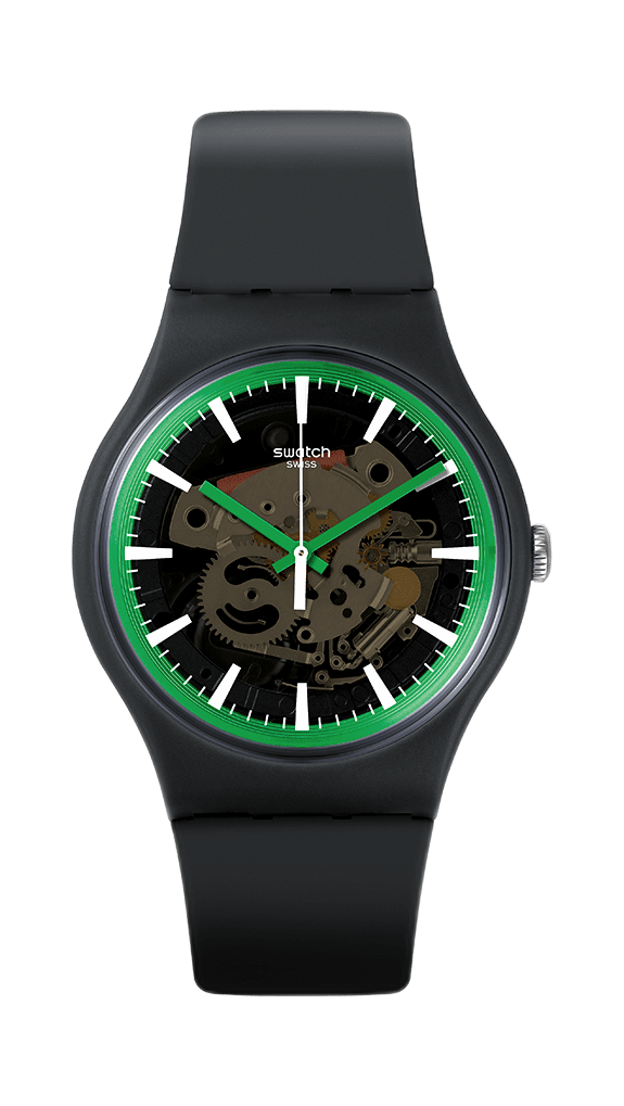Swatch Graphite Pay! SVIM100-5300 Price as of May 2026 | WatchCharts