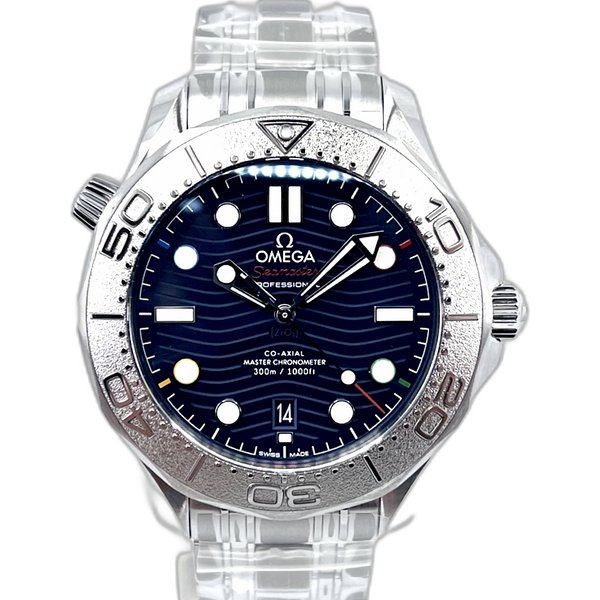 Omega Seamaster Diver 300M Master Co-Axial 42 Beijing 2022 Olympic ...