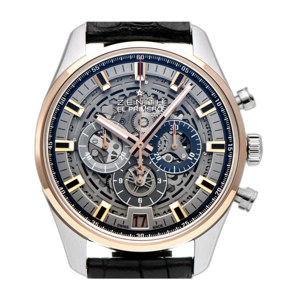Zenith El Primero Chronomaster Full Open 42 Stainless Steel 51.2081.400 ...