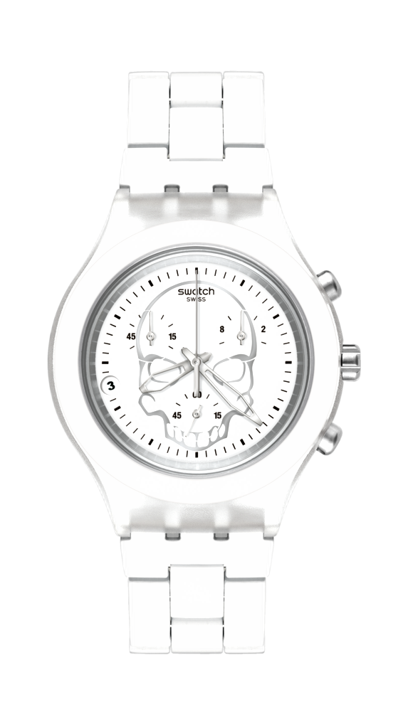 Swatch Full-blooded White Skull SVCW4000AG Price as of May 2025 ...